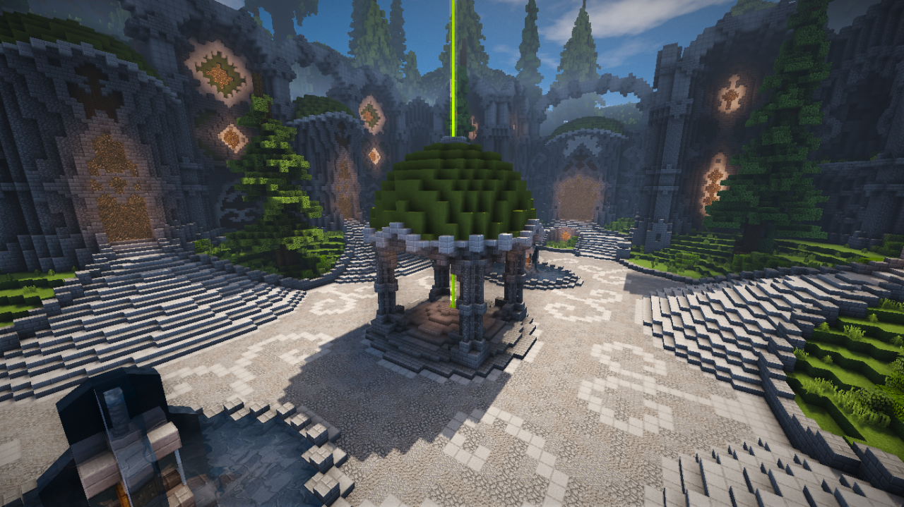 Dyna - The green portals Minecraft Map