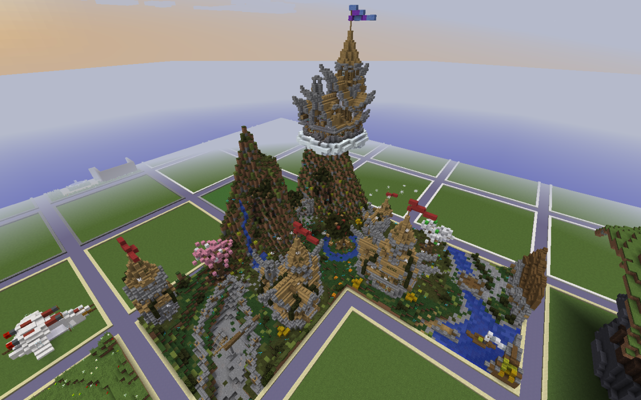 MC-Build Plot ( Novice ) Minecraft Map