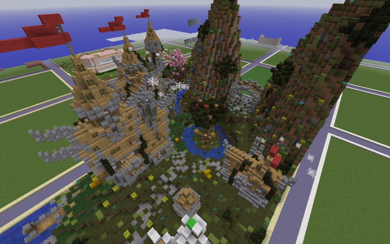 MC-Build Plot ( Novice ) Minecraft Map