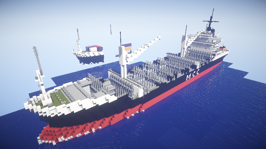 container ship Minecraft Map