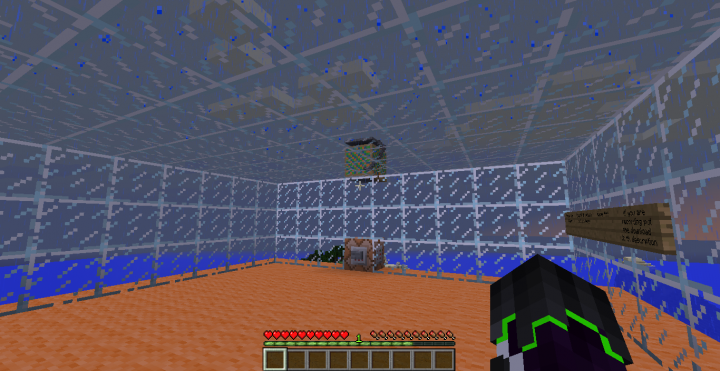 Burning House Minecraft Map