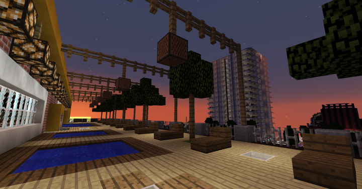 Concert Arena Music Dome Minecraft Map