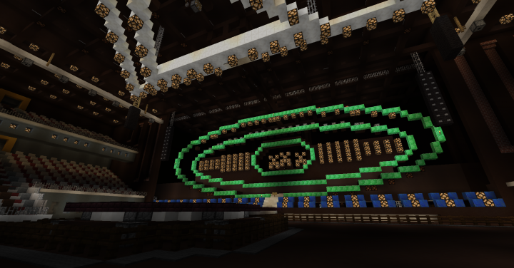 Concert Arena Music Dome Minecraft Map
