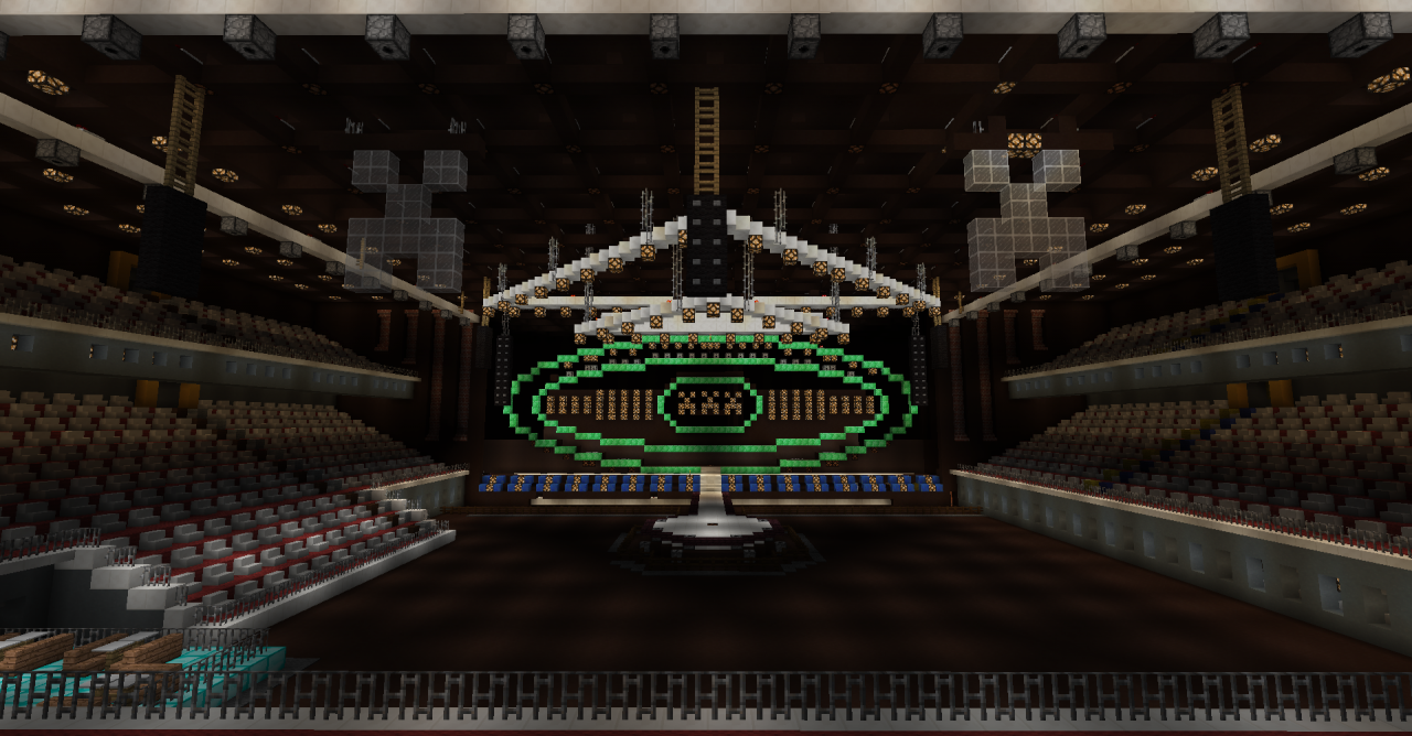 Concert Arena Music Dome Minecraft Map