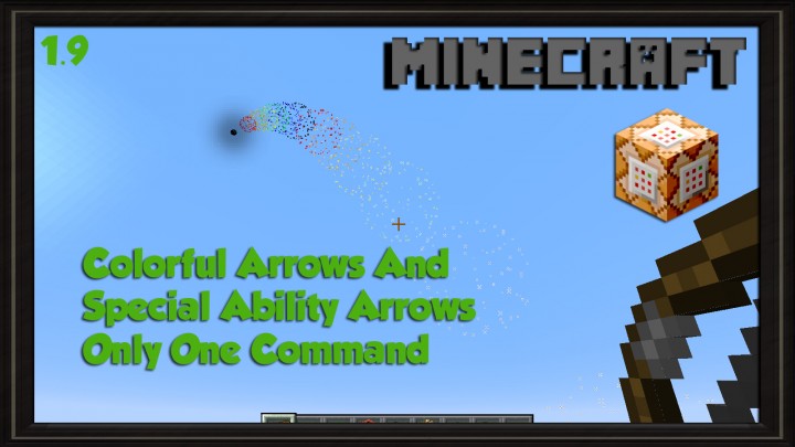Useful Bows Only One Command 1.9 ~ thvardhan Minecraft Map