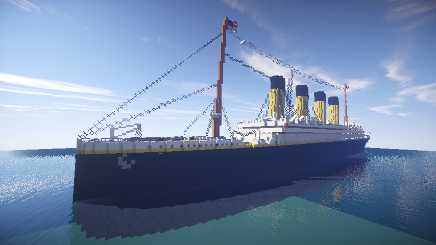 RMS Olympic 1911 + download Minecraft Map
