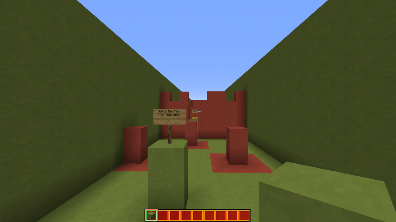 Speed Run Green! (Beta) Minecraft Map