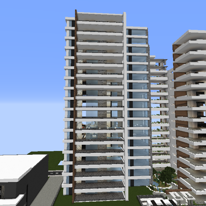 Modern Building Minecraft Map