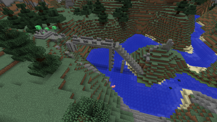 Ruined Bridge Minecraft Map