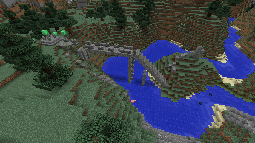 Ruined Bridge Minecraft Project