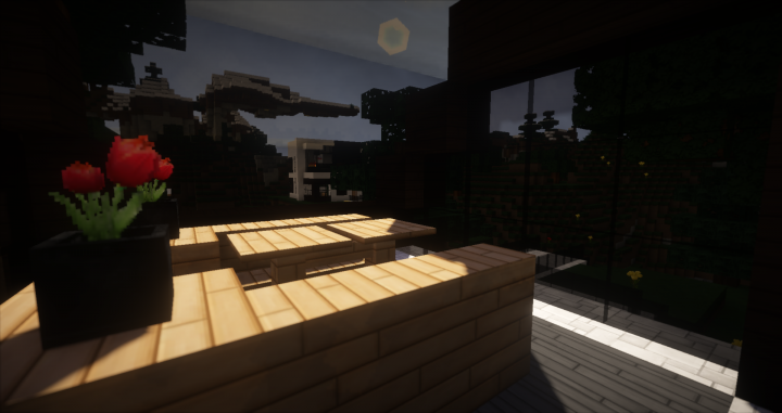 Modern luxury house Minecraft Map