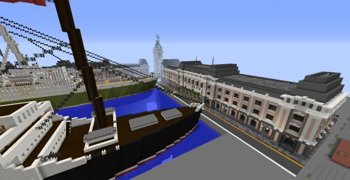 Pan-American WorldPort Minecraft Map