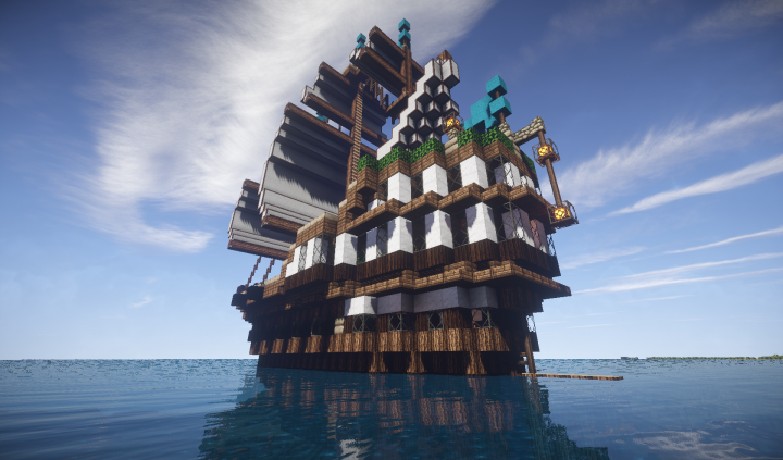 Sailing Ship Minecraft Map