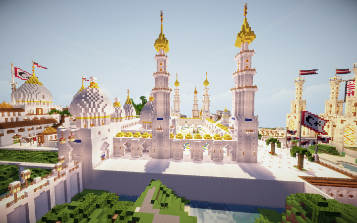 Sheikh Zayed Grand Mosque (جامع الشيخ زايد) Minecraft Map