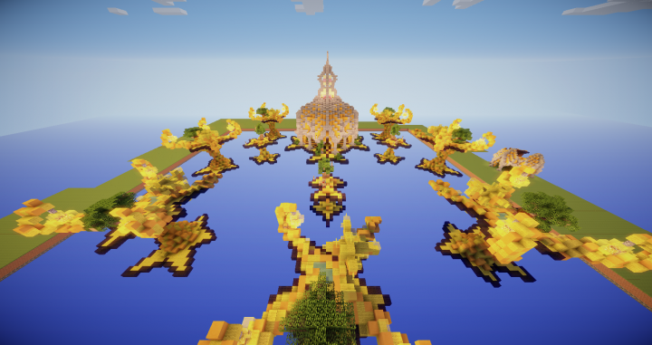 8 Player Skywars Map //LeberkasLp// Minecraft Map