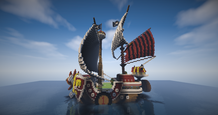 One Piece: Thousand Sunny Minecraft Map