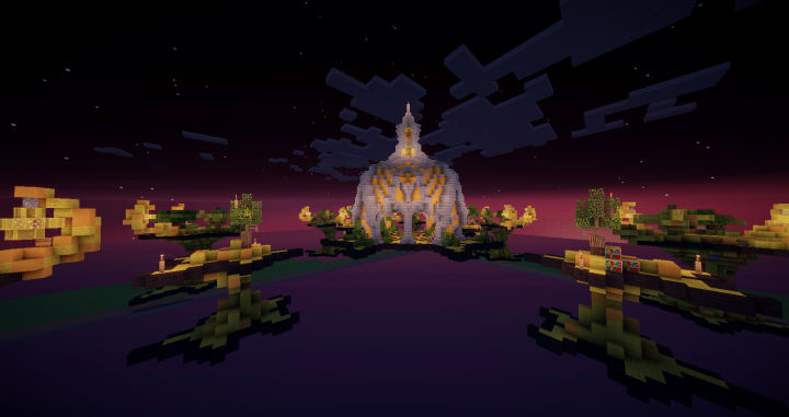 8 Player Skywars Map //LeberkasLp// Minecraft Map