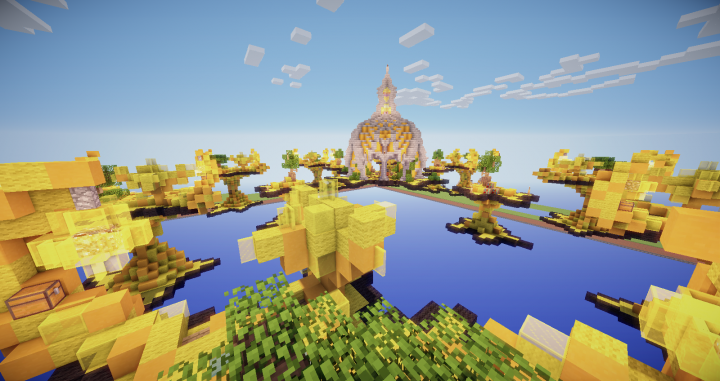 8 Player Skywars Map //LeberkasLp// Minecraft Map