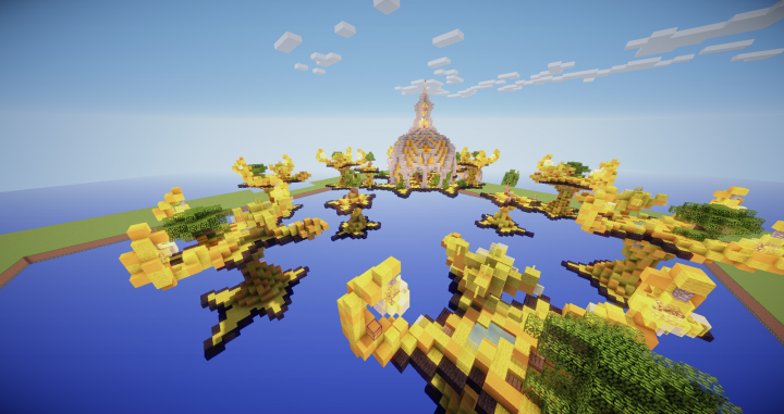 8 Player Skywars Map //LeberkasLp// Minecraft Map