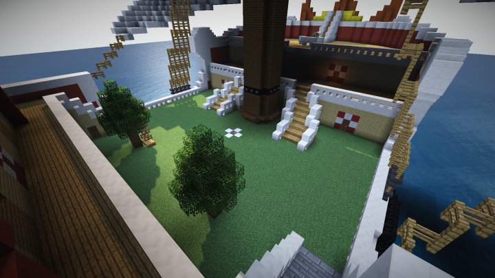 One Piece: Thousand Sunny Minecraft Map