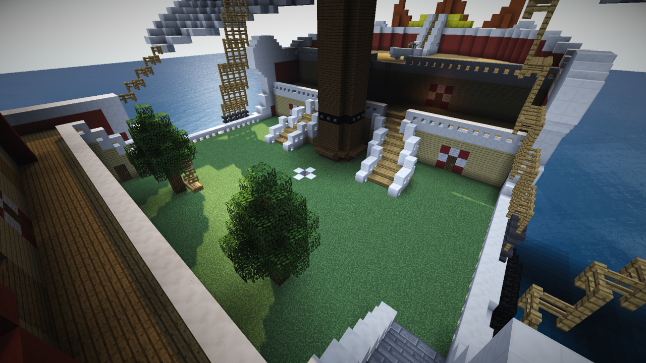 One Piece: Thousand Sunny Minecraft Map