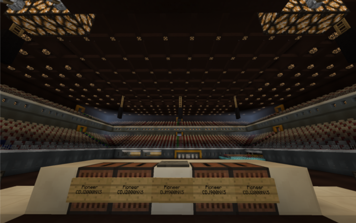 Concert Arena Music Dome Minecraft Map
