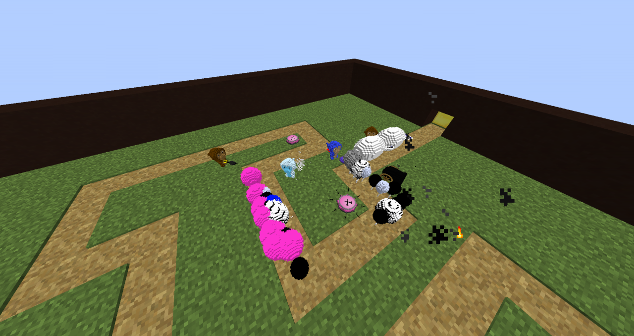 Bloons Tower Defense Minecraft Map