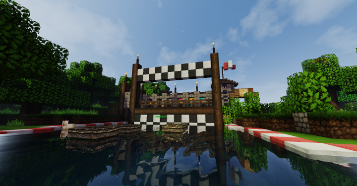 Boat Racing Minecraft Map