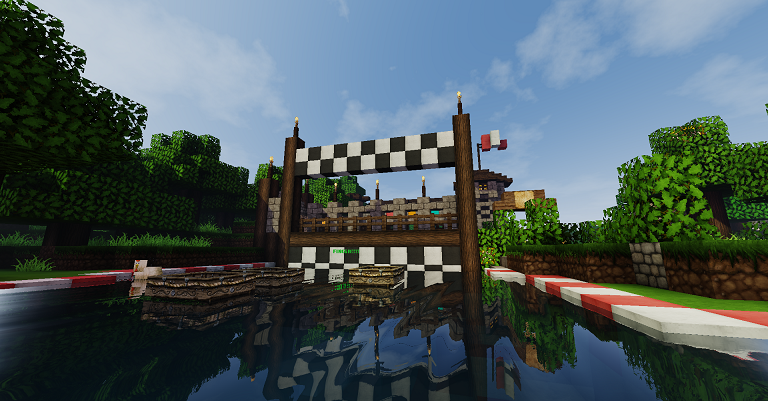 Boat Racing Minecraft Map