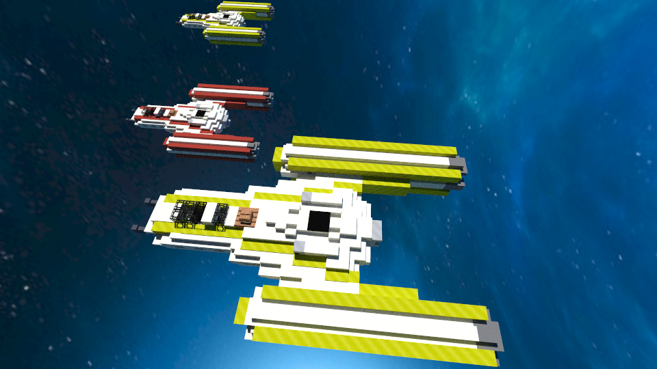BTL-B Y-Wing STAR WARS Minecraft Map