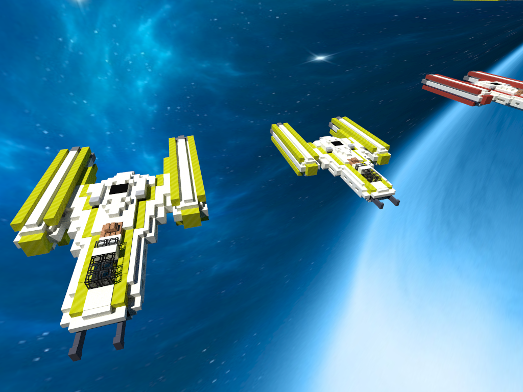 BTL-B Y-Wing STAR WARS Minecraft Map