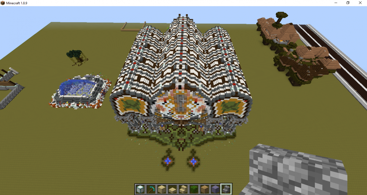 CAG's solo build market Minecraft Map