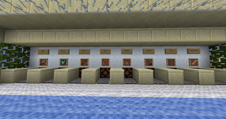 Free for all PVP funfest! (With classes!) Minecraft Map