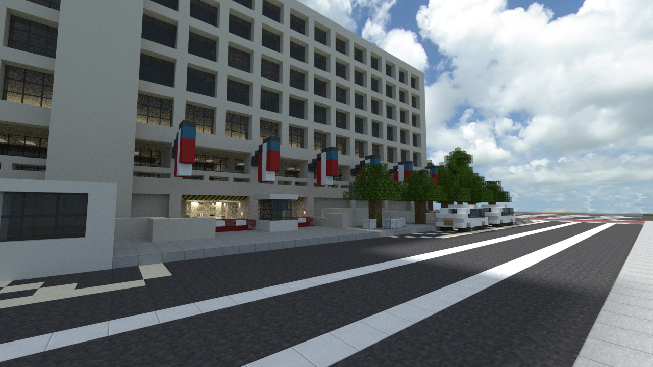 FBI Hoover building (Washington DC) Minecraft Map