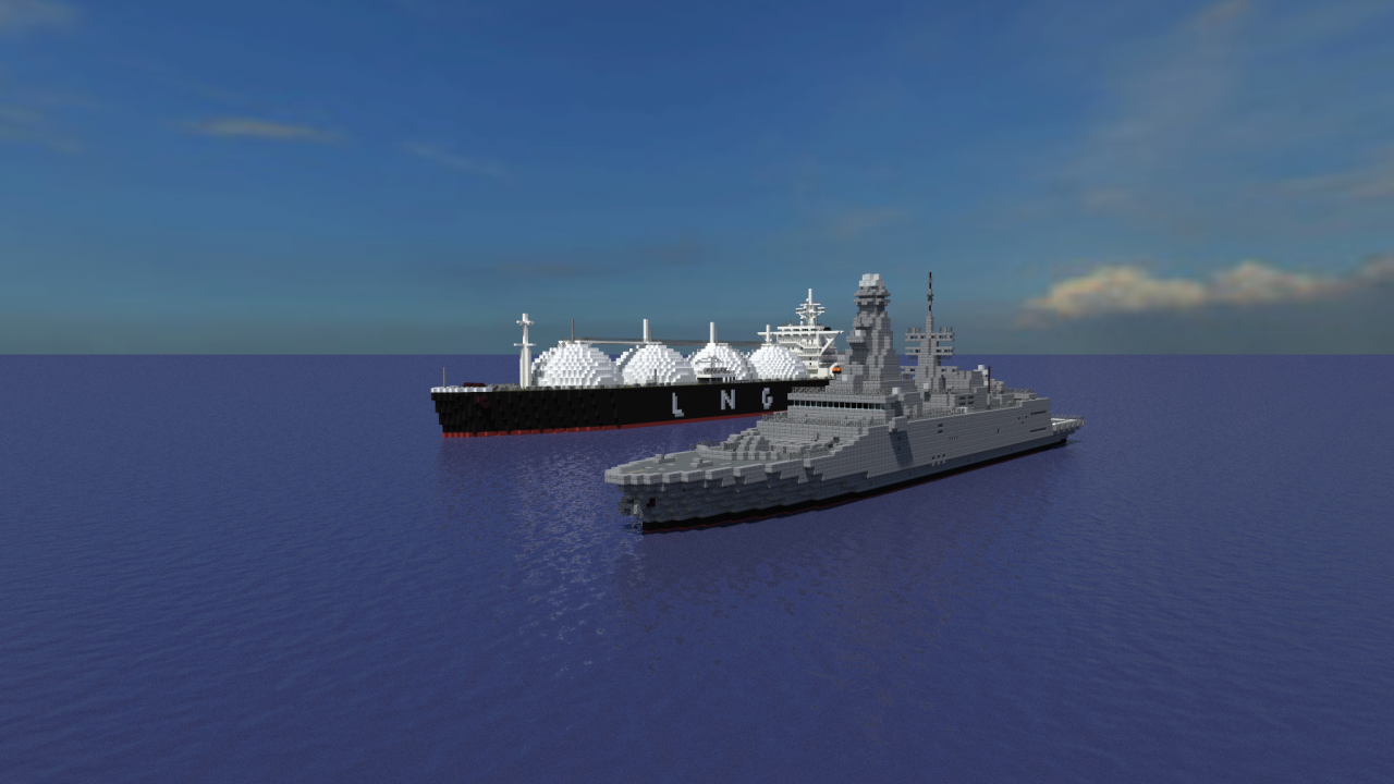 container ship Minecraft Map