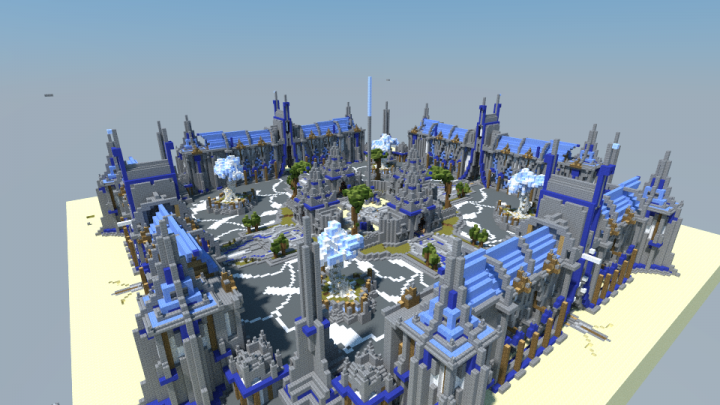 Faction / hub Spawn-DirenCan Minecraft Map