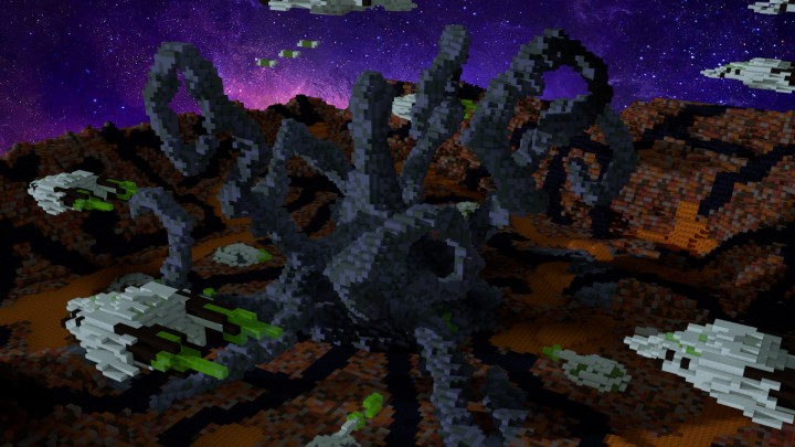 Life on Mars Solo build Minecraft Map