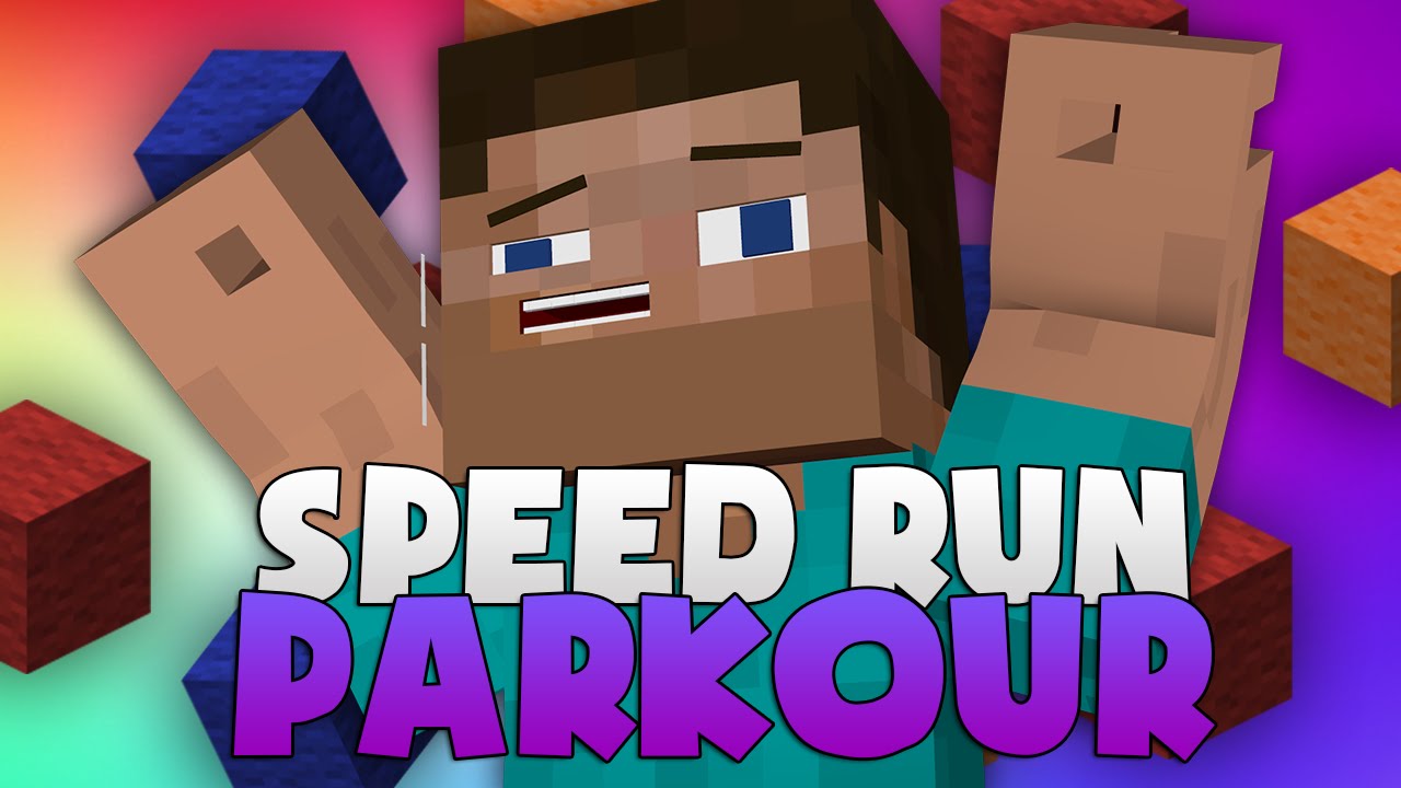 Speed Run 1.8+ Minecraft Map