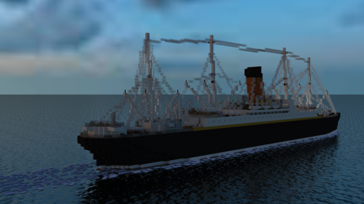 RMS Carpathia [1:1 Scale!] Minecraft Map