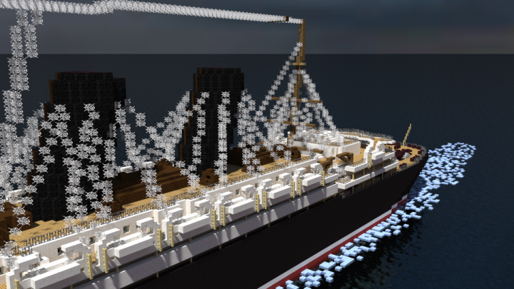 RMS Lusitania [1:1 Scale Replica!] Minecraft Map