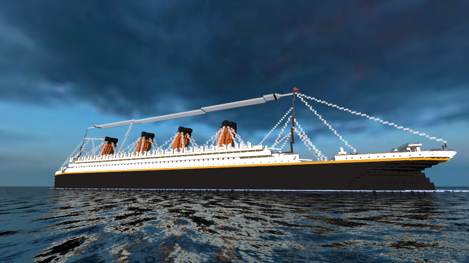 RMS Olympic [1:1 Scale] Minecraft Map