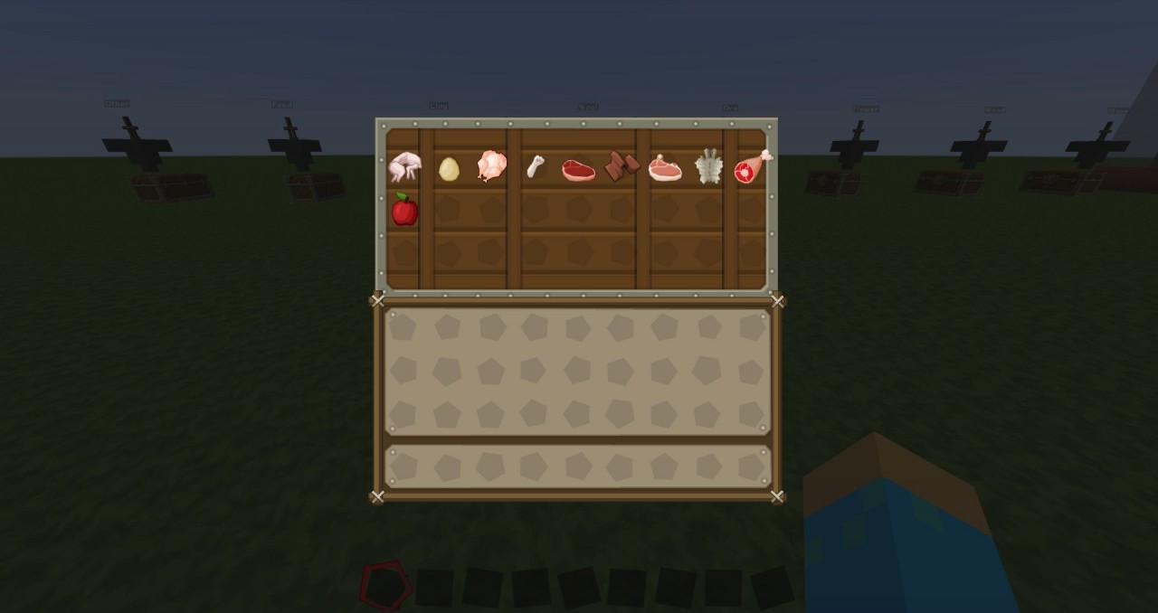 The item sorting machine - Only one Command - Vanilla Mod Minecraft Map