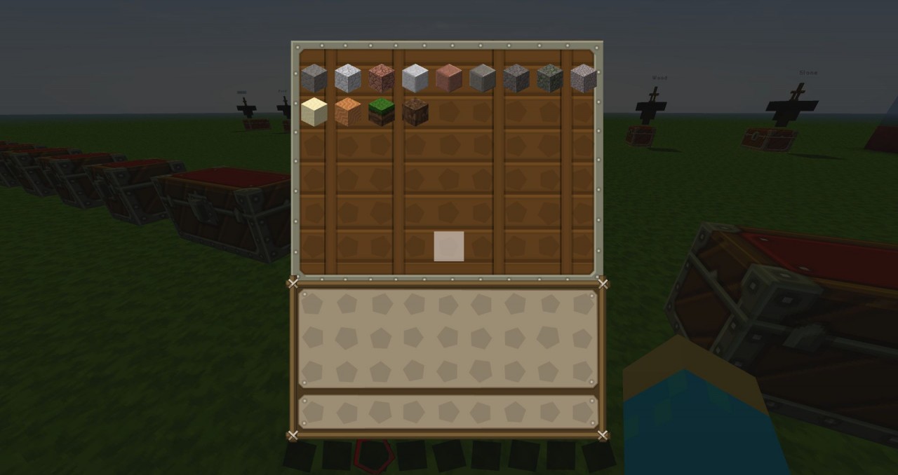 The item sorting machine - Only one Command - Vanilla Mod Minecraft Map