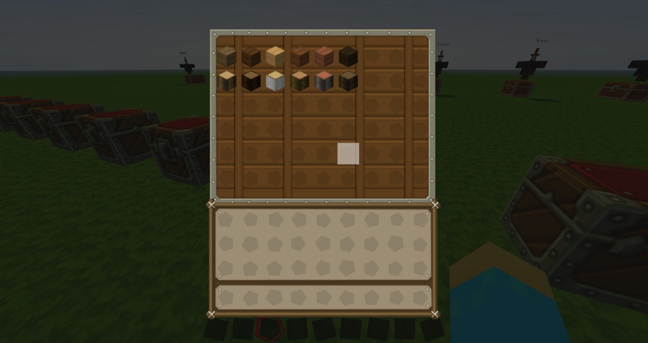 The item sorting machine - Only one Command - Vanilla Mod Minecraft Map