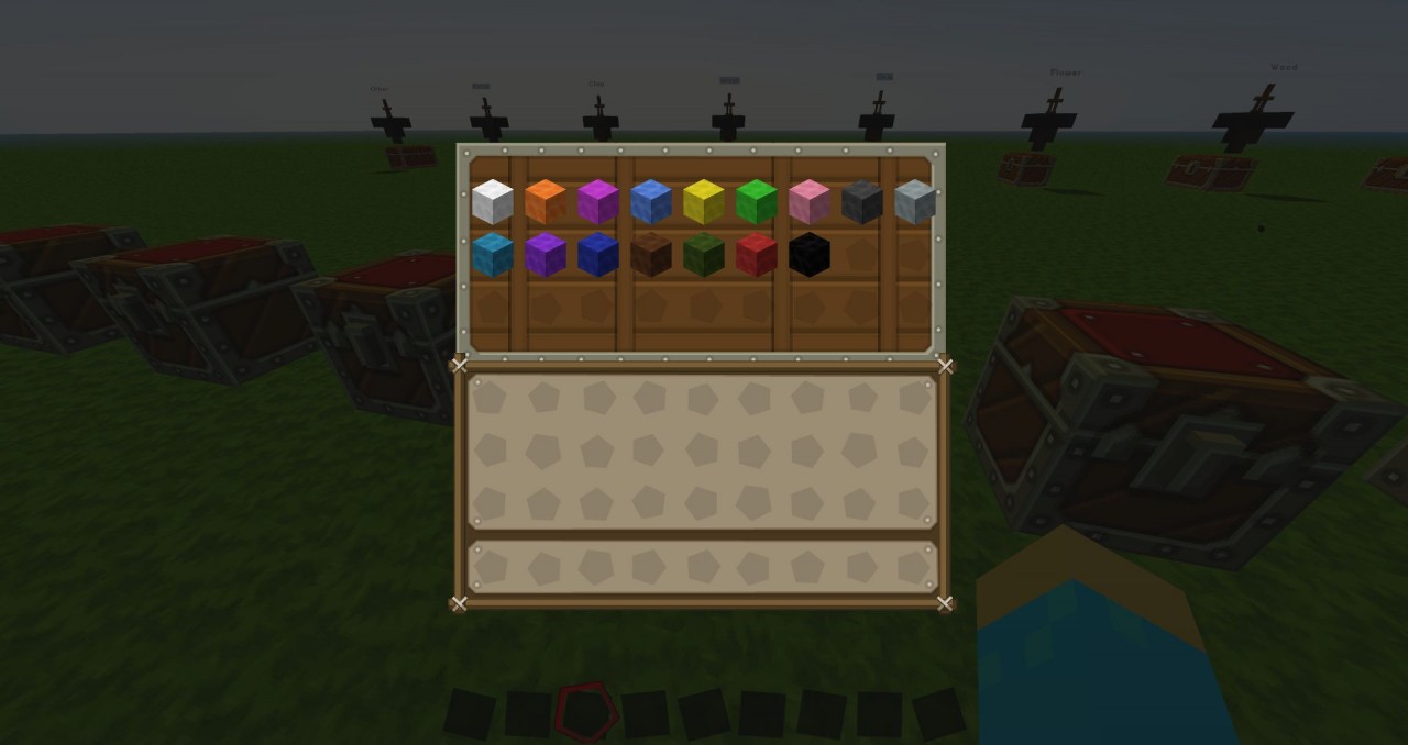 The item sorting machine - Only one Command - Vanilla Mod Minecraft Map