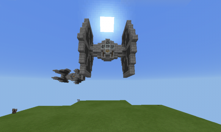 Star Wars TIE fighter Minecraft Project