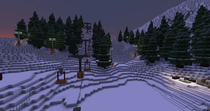 Ski Resort Minecraft Map