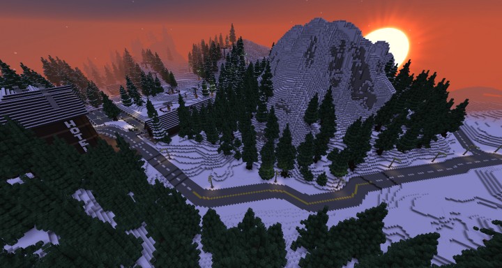 Ski Resort Minecraft Map