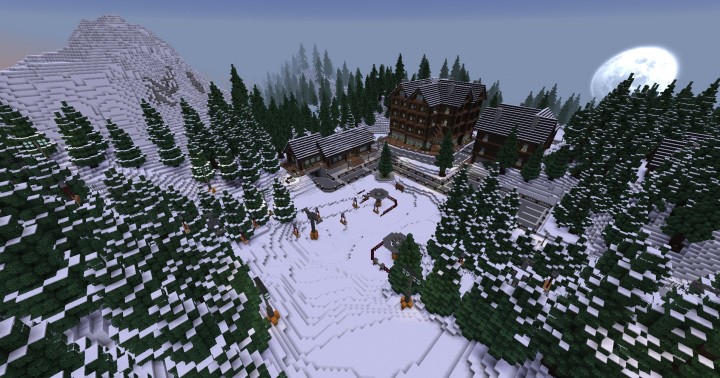 Ski Resort Minecraft Map
