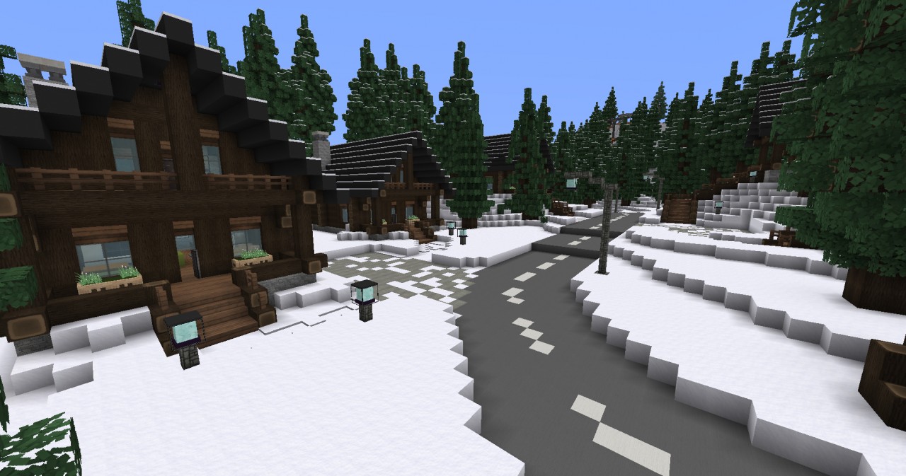 Ski Resort Minecraft Map